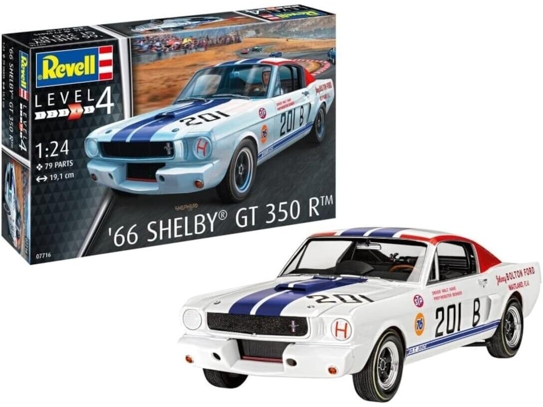 Revell - Ford Mustang '66 Shelby GT350R, 1/24, 07716 | eBay