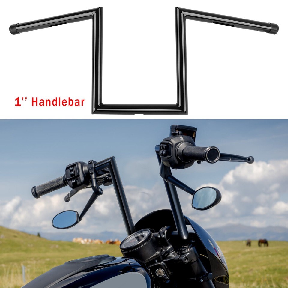 1" Motorcycle Handlebars Drag Bar 10'' Rise For Honda CMX Rebel 1100 ...