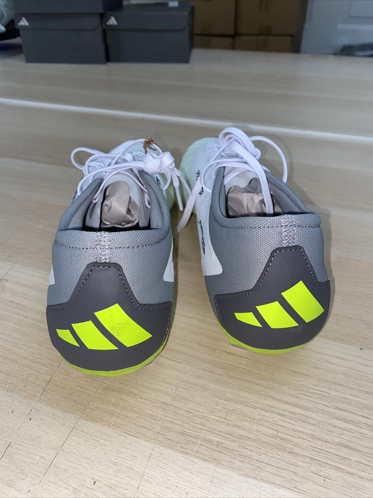 adidas Predator Accuracy.3 FG Soccer Cleats White Green GZ0014 Men’s ...