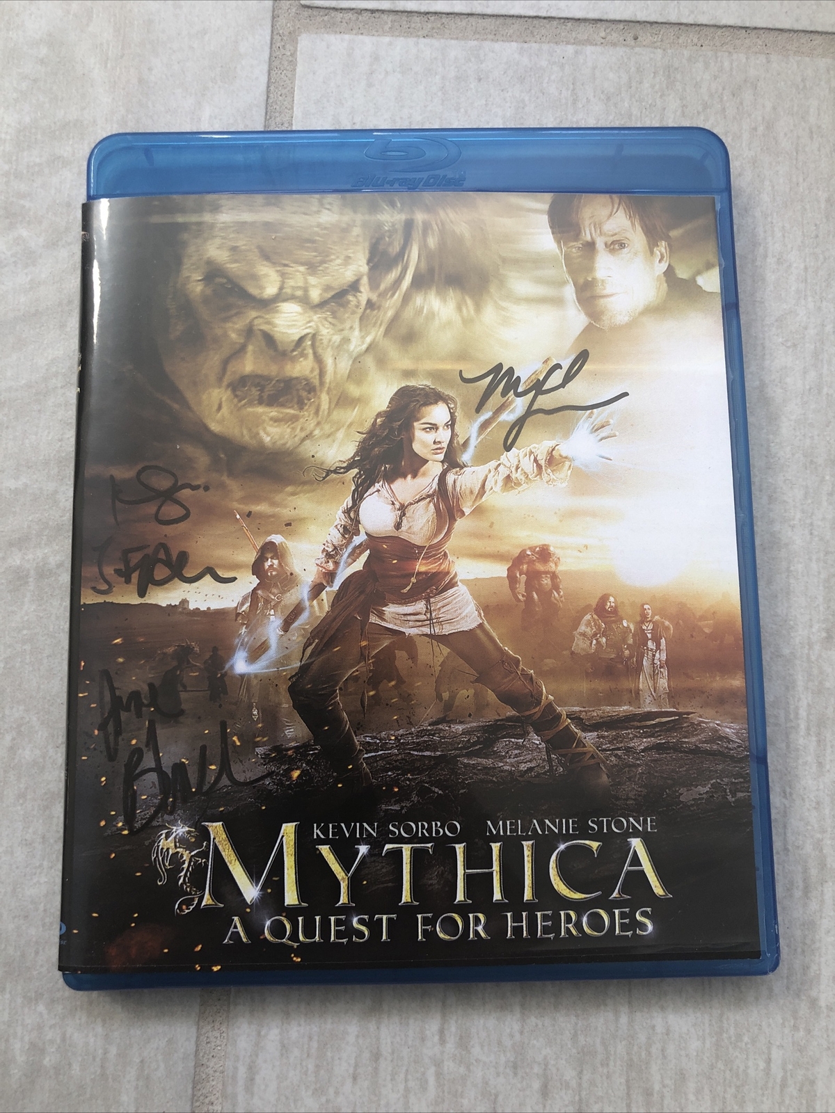RARE! SIGNED Mythica: A Quest for Heroes (Blu-Ray) KICKSTARTER Edition ...