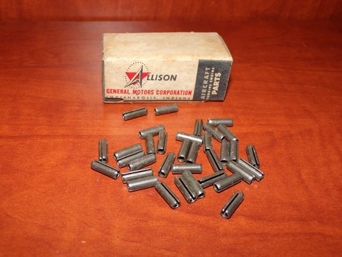 MS171556 Allison Turbine Engine Pins 6791394 Dated 1958, QTY 33 per box ...