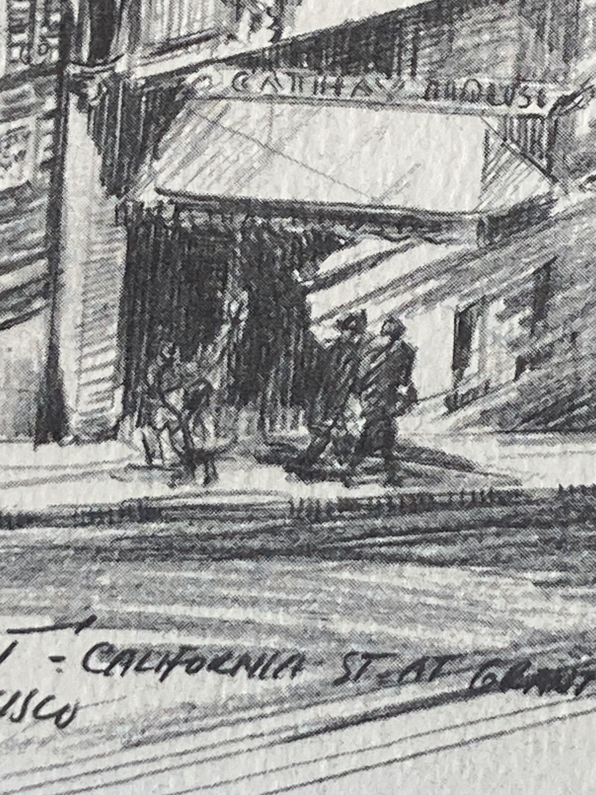 c.1940’s Artist Alexander Alec Stern Etching Signed San Francisco ...