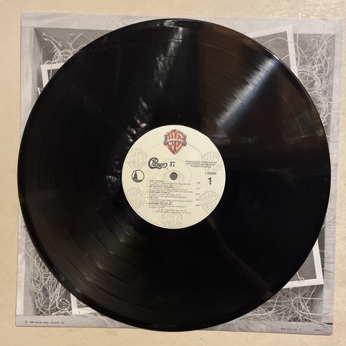 Chicago 17, 12” Vinyl LP Record, Warner Brother Records 1-25060, 1984 ...