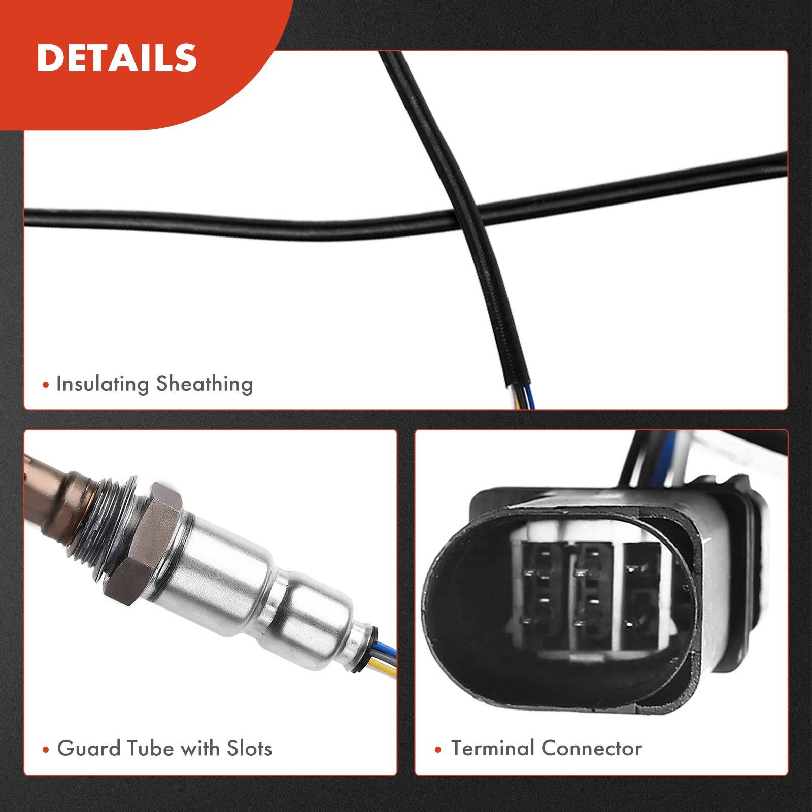 2X Upstream & Downstream O2 Oxygen Sensor for Mitsubishi Outlander ...