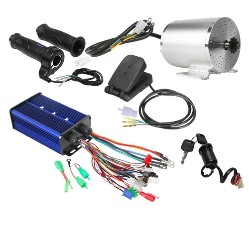 3000W 72V Brushless Motor Controller Kit for Electric Scooter Go kart ...