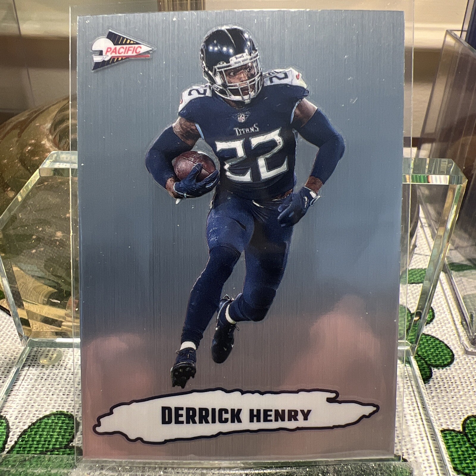 2022 Panini Zenith Derrick Henry Pacific PAC-10 Tennessee Titans Card ...