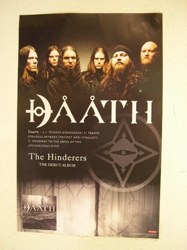 Daath Promo Affiche Bande Shot 2 Latérale The Hinderers Dath | eBay