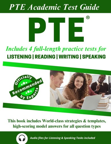 PTE Academic Test Guide: PTE Exam Book for Comprehensive Practice of ...
