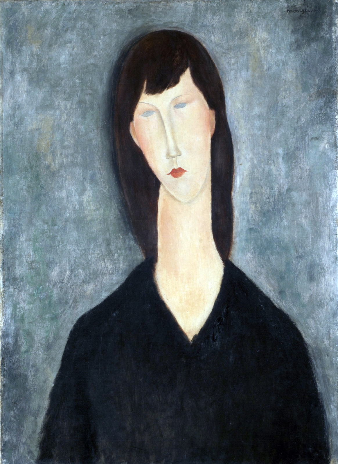 Decoration Poster.Home room art.Interior design.Modigliani portrait ...