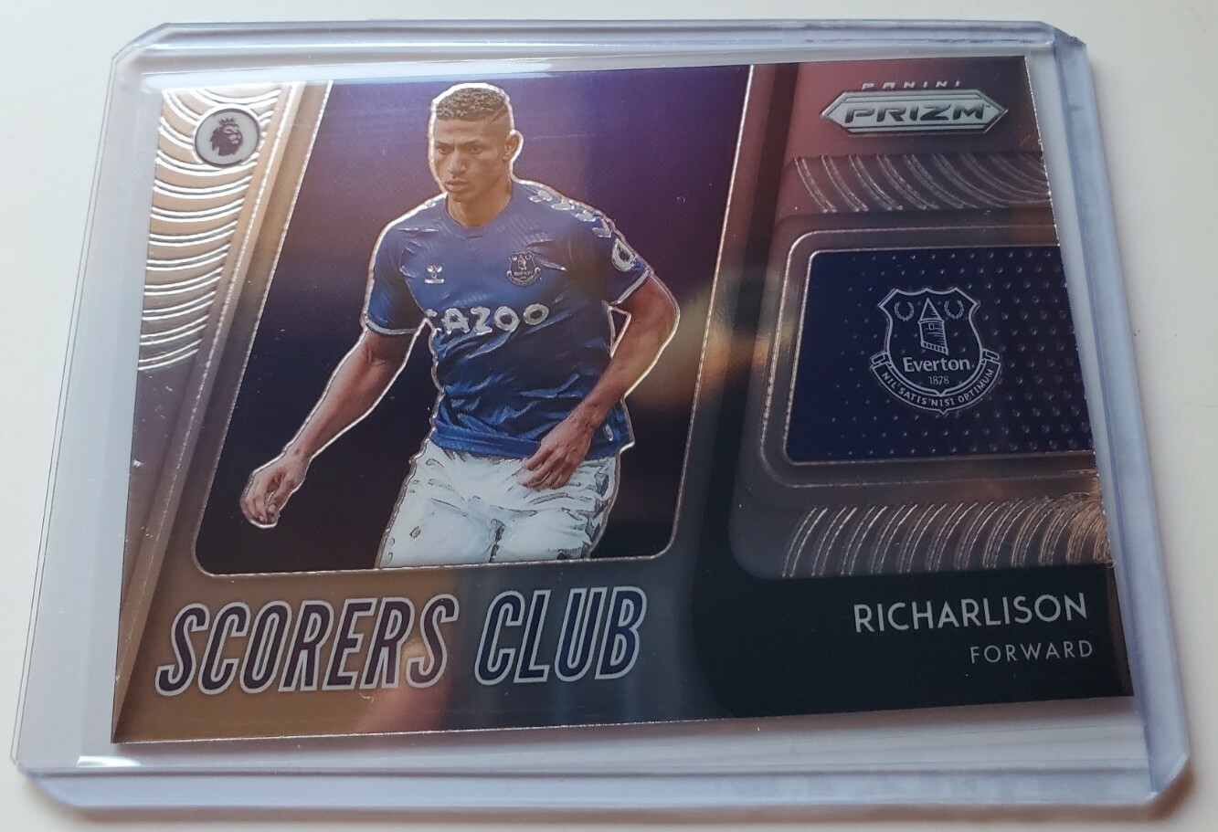 2020-21 PRIZM PREMIER LEAGUE RICHARLISON SCORERS CLUB EVERTON Insert ...