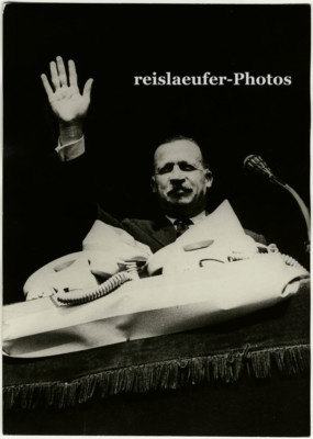 General Juan Carlos Ongania, President of Argentina, Original Photo ...