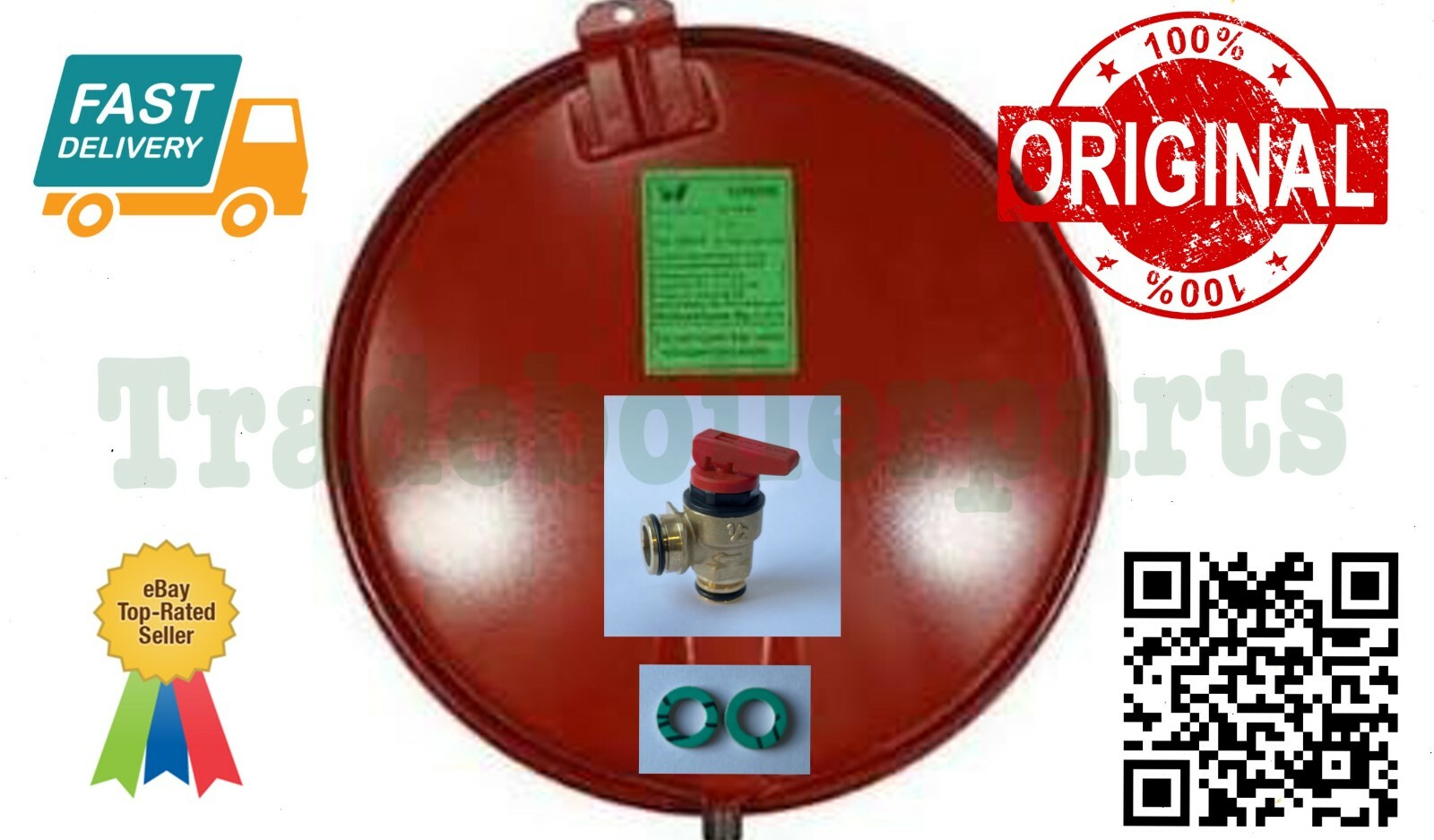 WORCESTER GREENSTAR 24I JUNIOR MK5/ 28I JUNIOR MK5 EXPANSION VESSEL ...