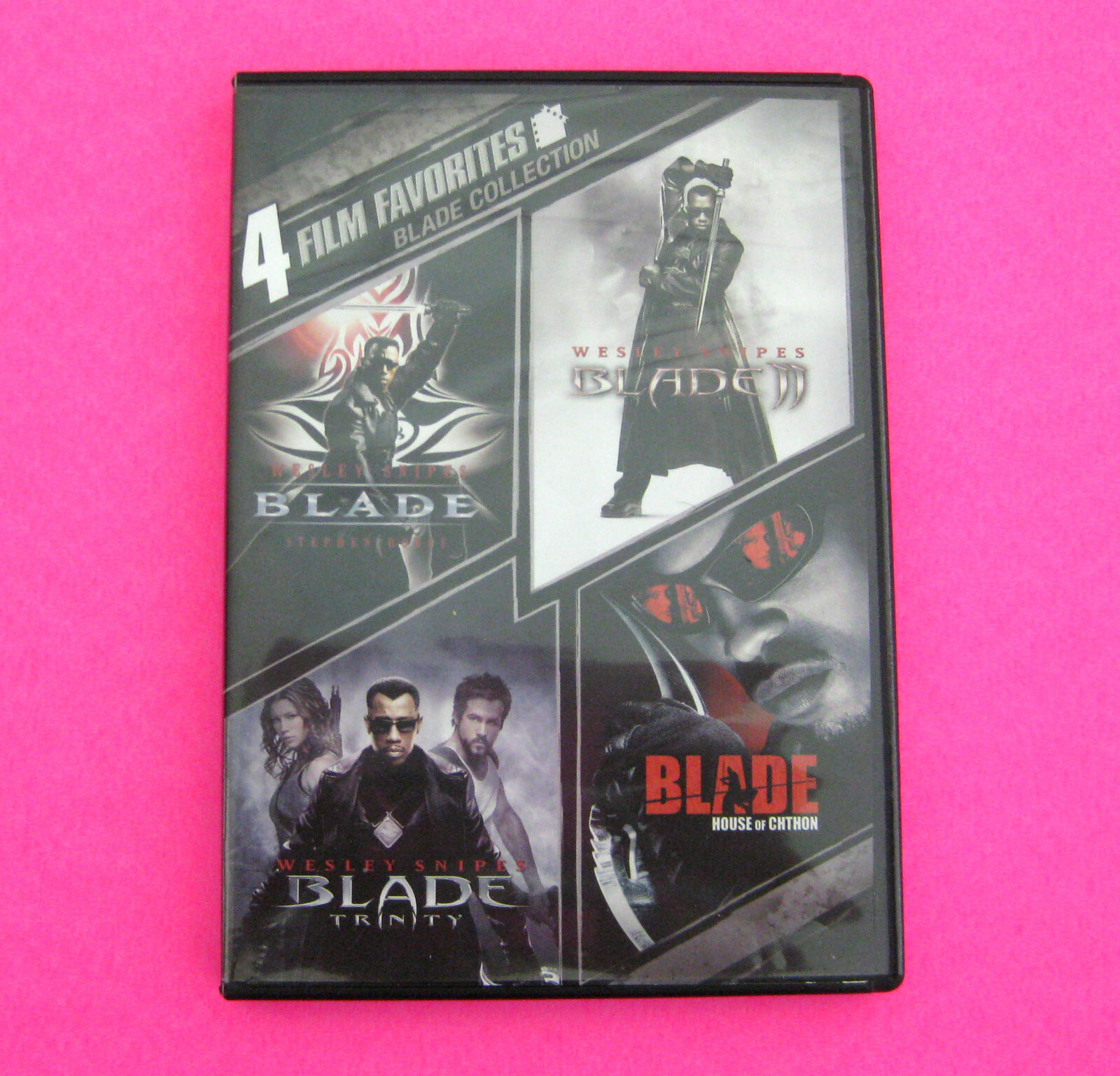 BLADE (4 Film DVD Collection) Wesley Snipes, Blade II, Trinity, House ...