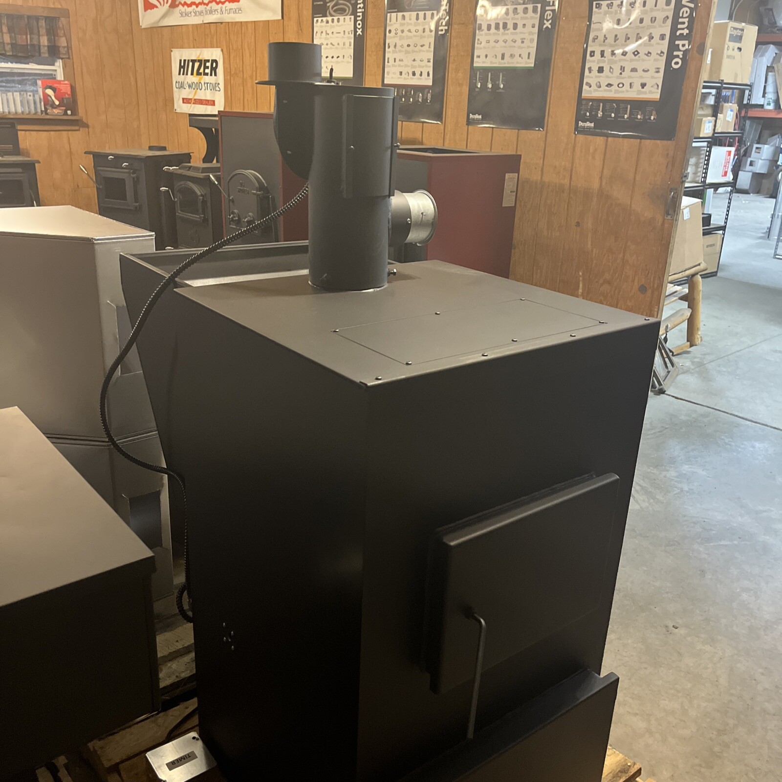 Keystoker Koker-Lite coal furnace 105,000BTU Direct Vent NEW! | eBay