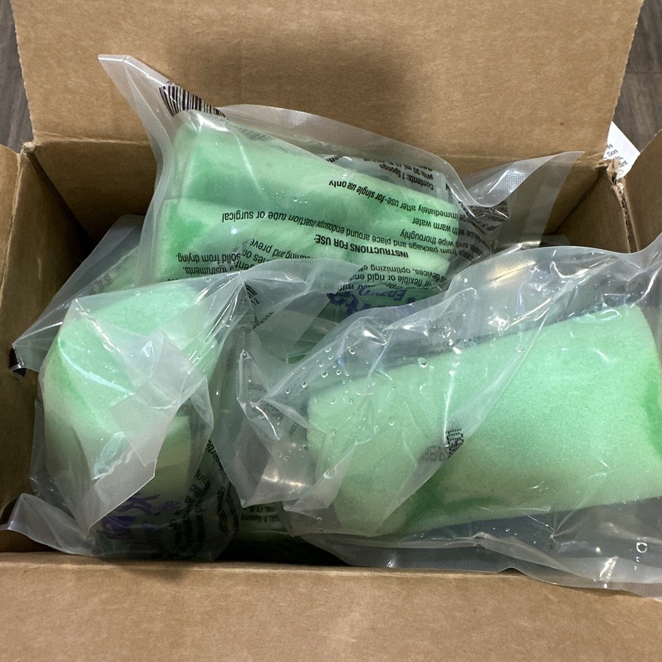 New Box Of 25 PC Revital Ox Enzymatic Sponge 2D90QH | eBay