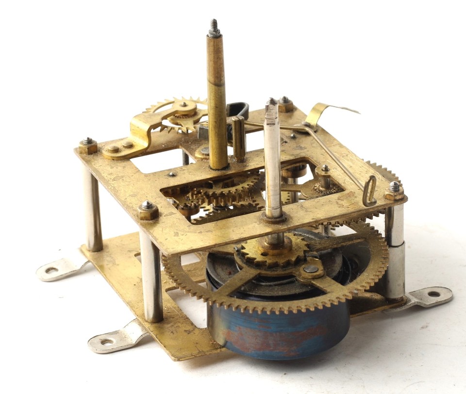 Mantle Clock Movement Vintage for Parts or Repair Made In India WI-34 ...
