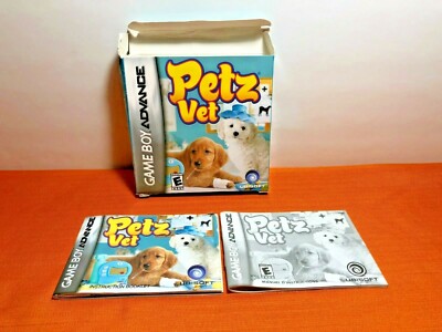 Petz Vet Nintendo GBA Case & Manual ONLY NO GAME CAN VARIANT | eBay