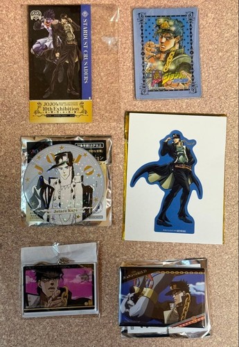 JoJo's Bizarre Adventure Jotaro Memorial Card Set 6 Items Used Near ...