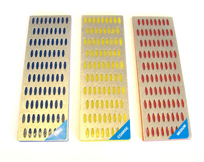 3pc CALHAWK 2"x6" DIAMOND HONE BLOCK SET SHARPENING | eBay