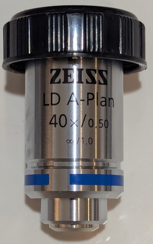 Zeiss Microscope Objective LD A-Plan 40x 0.50, 1073-471 Mint Condition ...