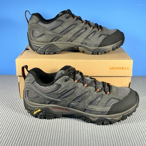 Merrell Moab 2 Waterproof Low Hiking Shoes (Beluga Grey Men’s 9.5 NEW ...