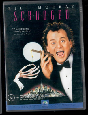 Scrooged,Bill Murray(DVD, 1989) | eBay Australia