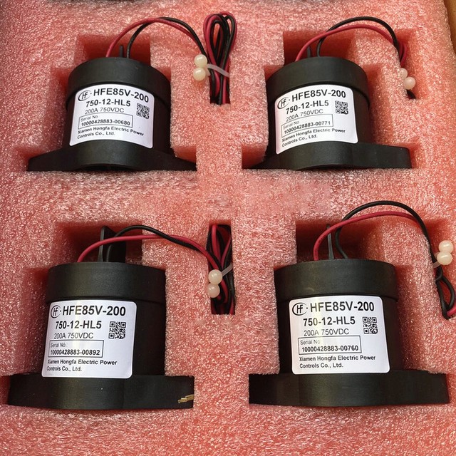 Hongfa Hfe85v-200-750-12-hl5 Power Relay 12vdc 200a 750vdc for sale ...
