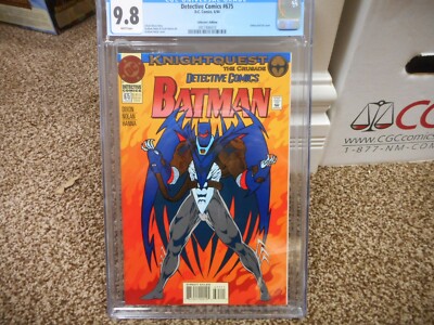 Detective Comics 675 Cgc 9.8 DC 1994 Batman Embossed FOIL cover ...