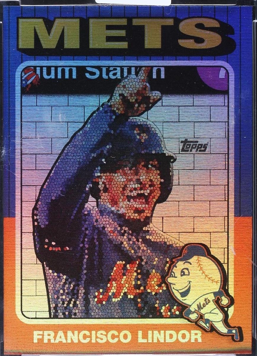 2021 Topps Project 70 - 1975 Topps Baseball Francisco Lindor #160 ...