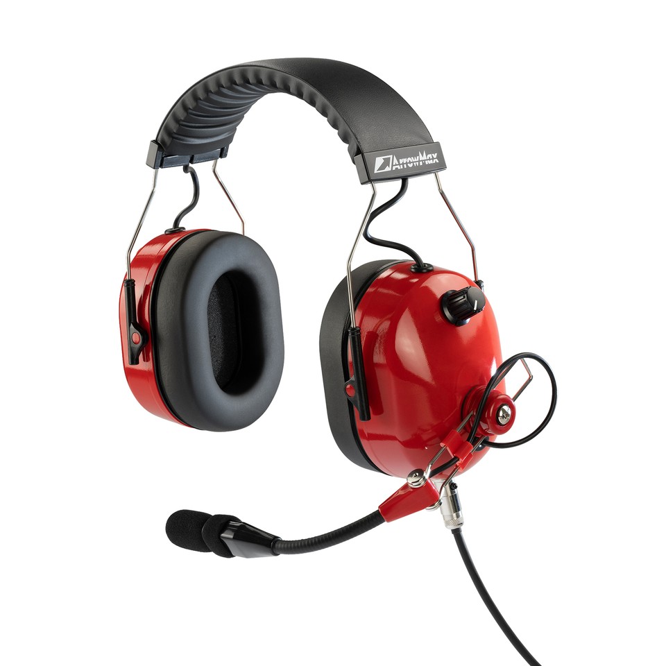 Arrowmax AHDH0042-RD-I2 Noise Isolating Headset for ICOM IC-F3000 IC ...