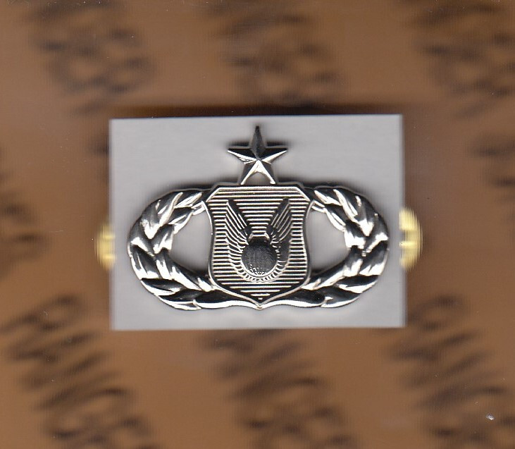 USAF Air Force Senior Operations Support Stabrite 1.75" Full size badge ...