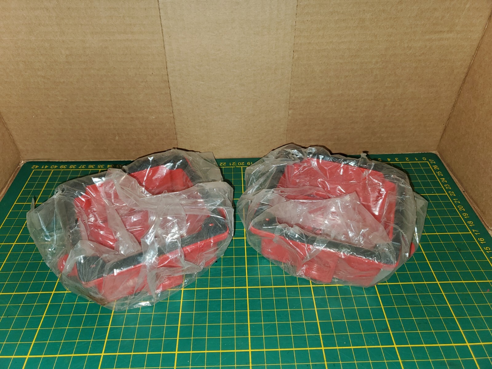 Amseco BBX-4 Bell Back Box Lot of 2 (Two) Potter Electric Federal Alarm ...