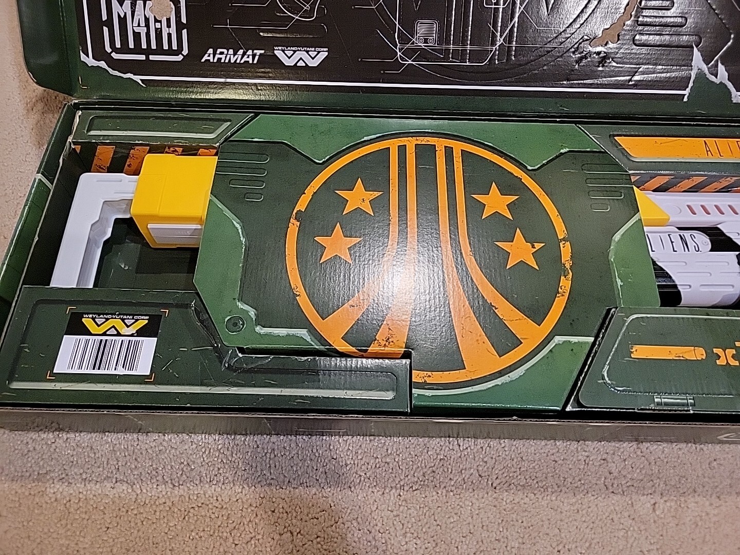 Hasbro NERF LMTD Aliens M41-A Pulse Blaster - F5729 for sale online | eBay