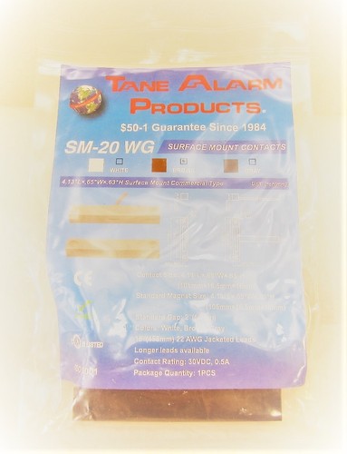 Tane Alarm Products SM-20 WG Brown Surface Mount Contacts New | eBay
