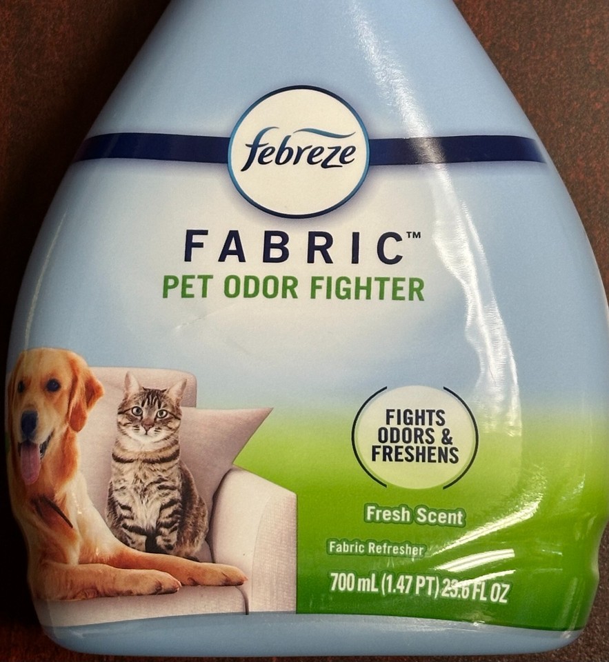 FEBREZE ~ FABRIC Clothes PET ODOR FIGHTER Eliminator Freshener FRESH ...