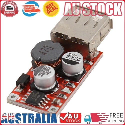 DC-DC Step Down Car Charger Power Module 9V/12V/24V to 5V 3A USB Buck ...