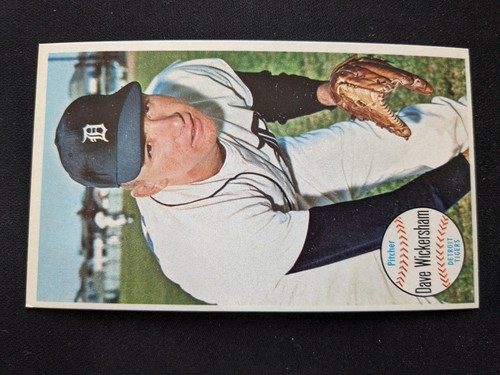 1964 Topps Giant Baseball Card # 35 Dave Wickersham - Detroit Tigers ...