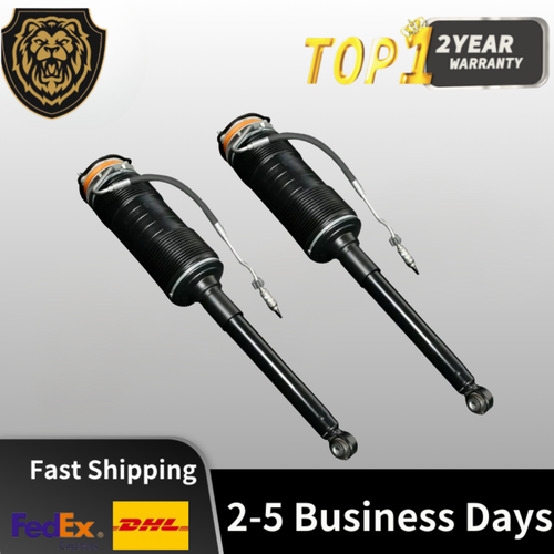 Pair Rear ABC Hydraulic Shock Struts Fit Mercedes W222 S450 S550 S600 ...