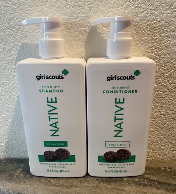 Native Girl Scouts Thin Mints Shampoo and Conditioner Limited Edition ...