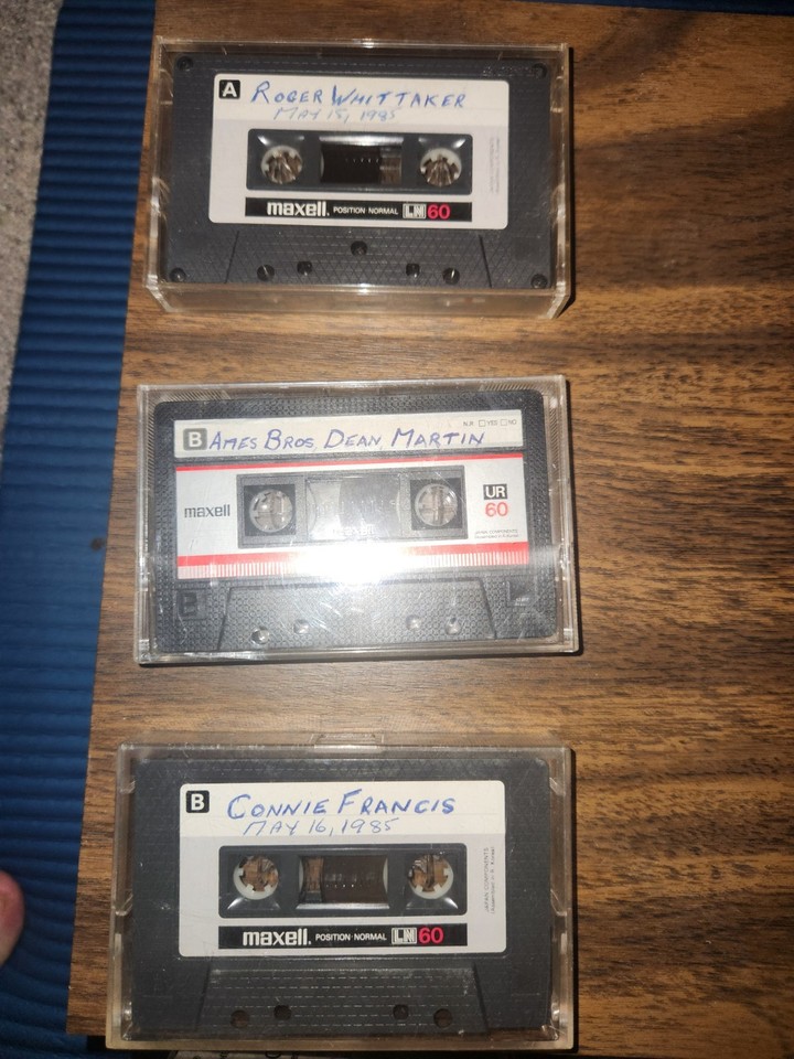 Cassette Tape Lot With Case 27 Used Tapes | eBay