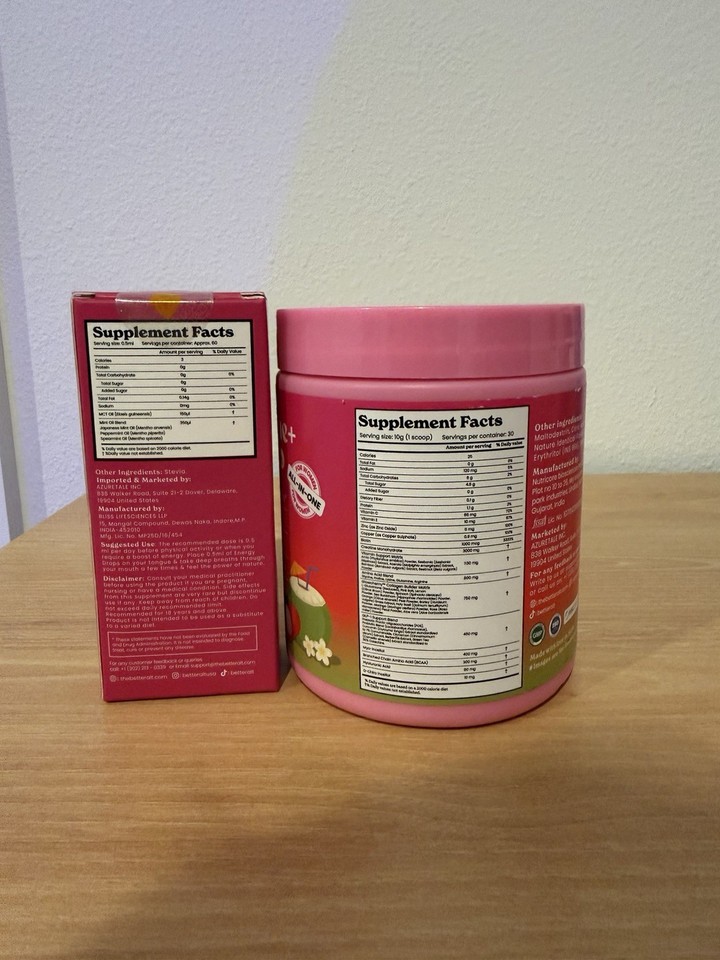 BetterAlt Hot Girl Energy Pack! Kaboom Energy Drops + Coco Lychee ...