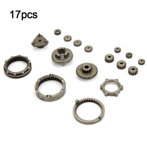 Premium 17pcs Brushless Lithium Drill Gear Set Selflocking Reduction ...