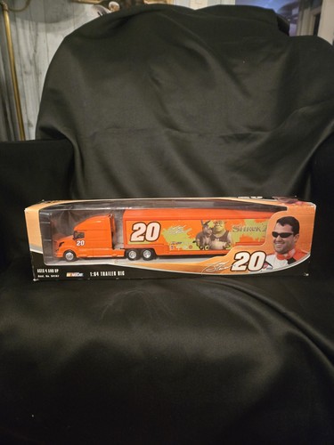 Tony Stewart 20 Shrek 2 Die Cast Nascar Trailer Rig 2004 Winner's ...