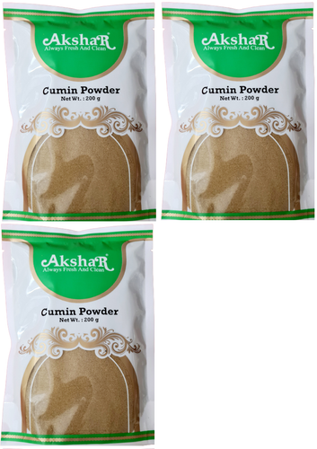 3 Packs x 200g (600g) Cumin Powder Ground - Jeera Powder - Cuminn ...