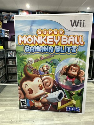 Super Monkey Ball: Banana Blitz (Nintendo Wii, 2006) CIB Complete ...