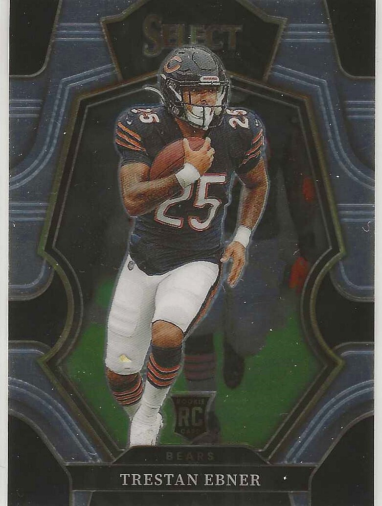 2022 Panini Select #119 Trestan Ebner Premier Level RC Chicago Bears | eBay