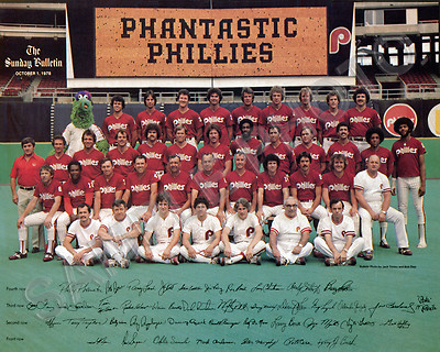 1978 PHILADELPHIA PHILLIES BASEBALL TEAM 8X10 PHOTO | eBay