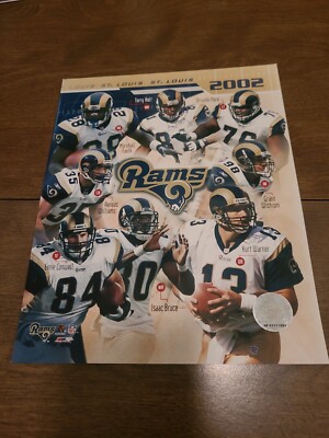 Nice 2002 St Louis Rams Team 8x10 Photo With Warner Faulk Bruce Holt | eBay