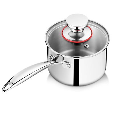 Small Induction Milk Pan for Boiling Milk, Sauces, Gravies, Pasta ...