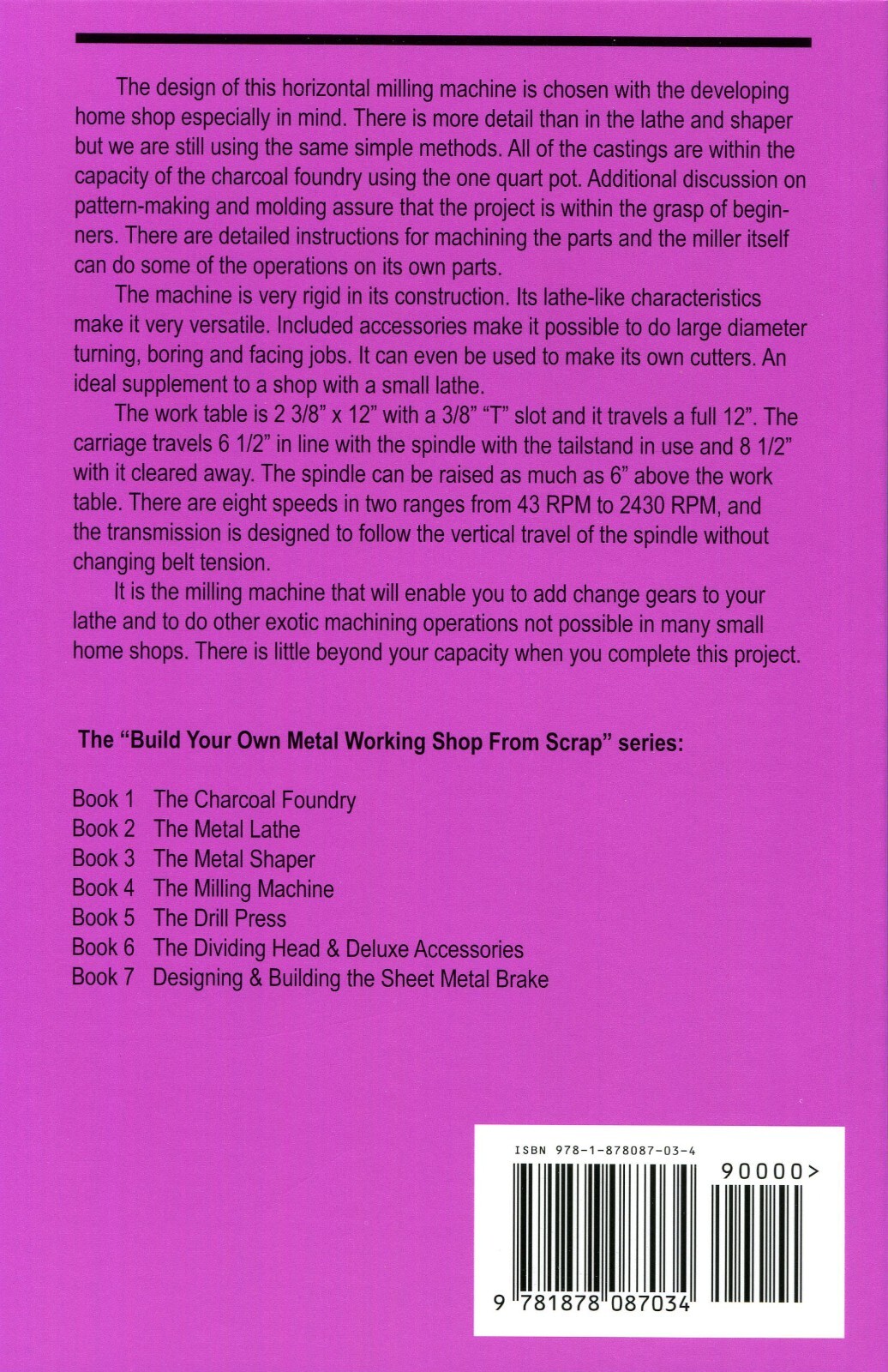 Build Your Own Metalworking Shop from Scrap Ser.: Milling Machine by ...